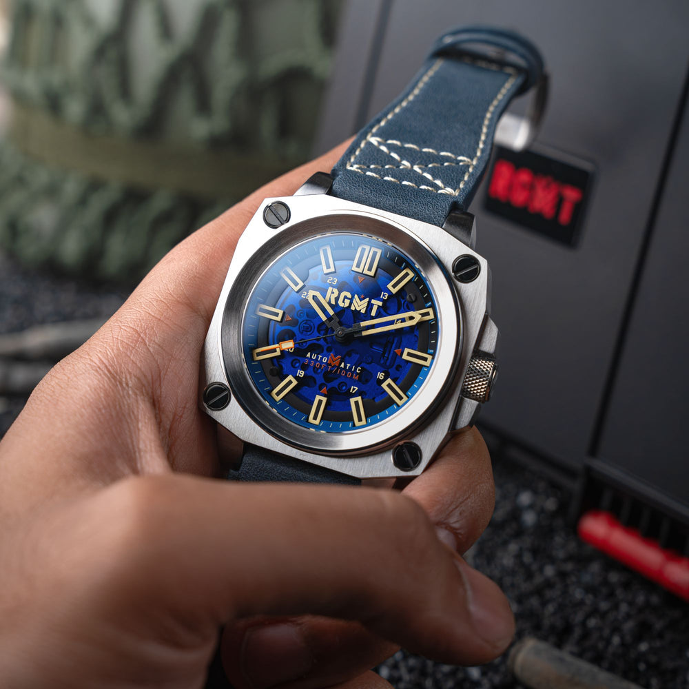 Admiral Blue | Altimeter Skeleton Automatic