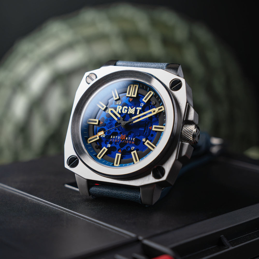 Admiral Blue | Altimeter Skeleton Automatic