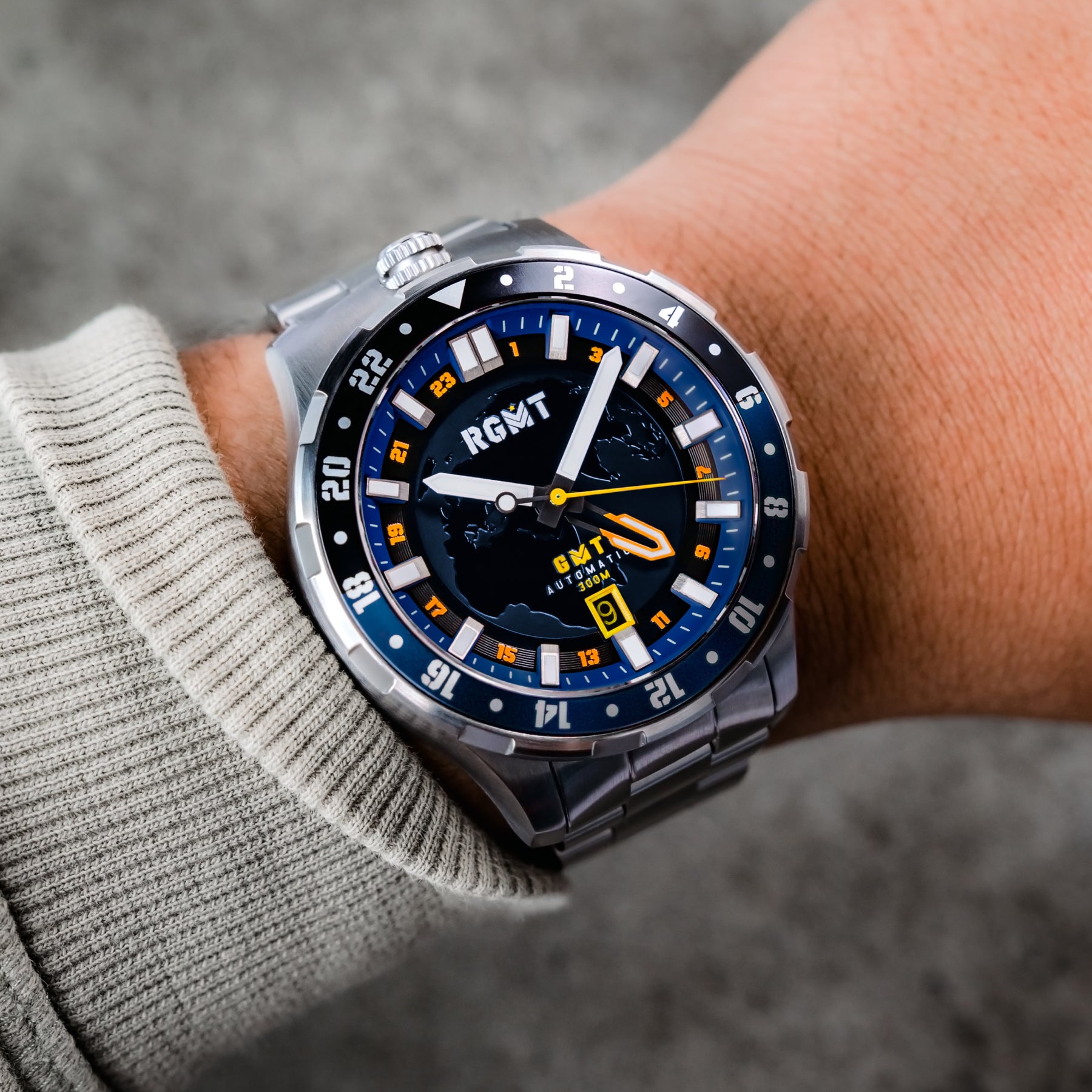 Mission Blue | Globemaster GMT Automatic